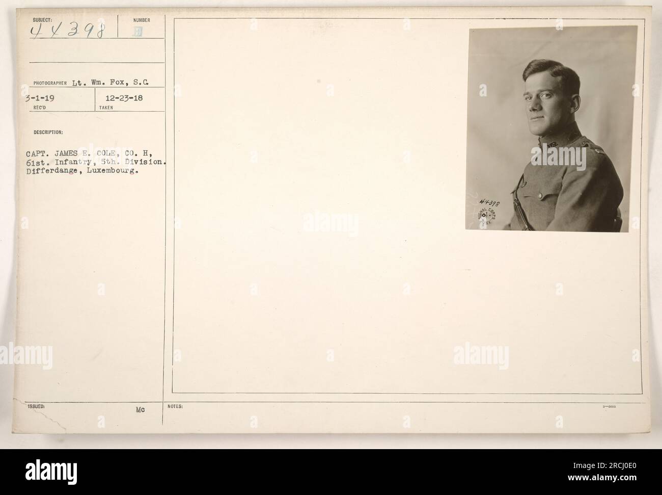 Number issued mc h hi-res stock photography and images - Alamy