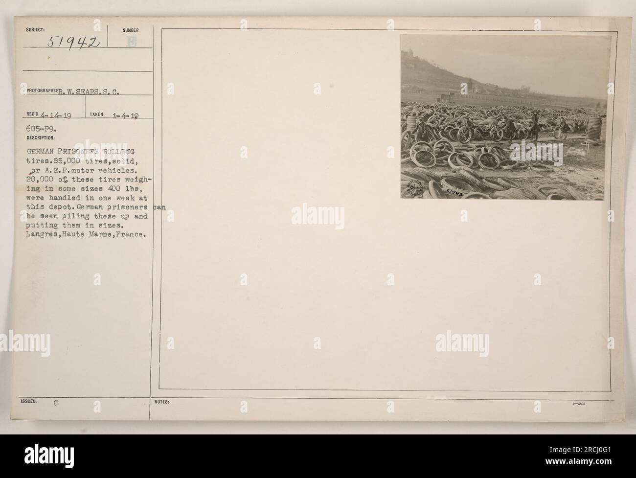 Tire handling process hi-res stock photography and images - Alamy