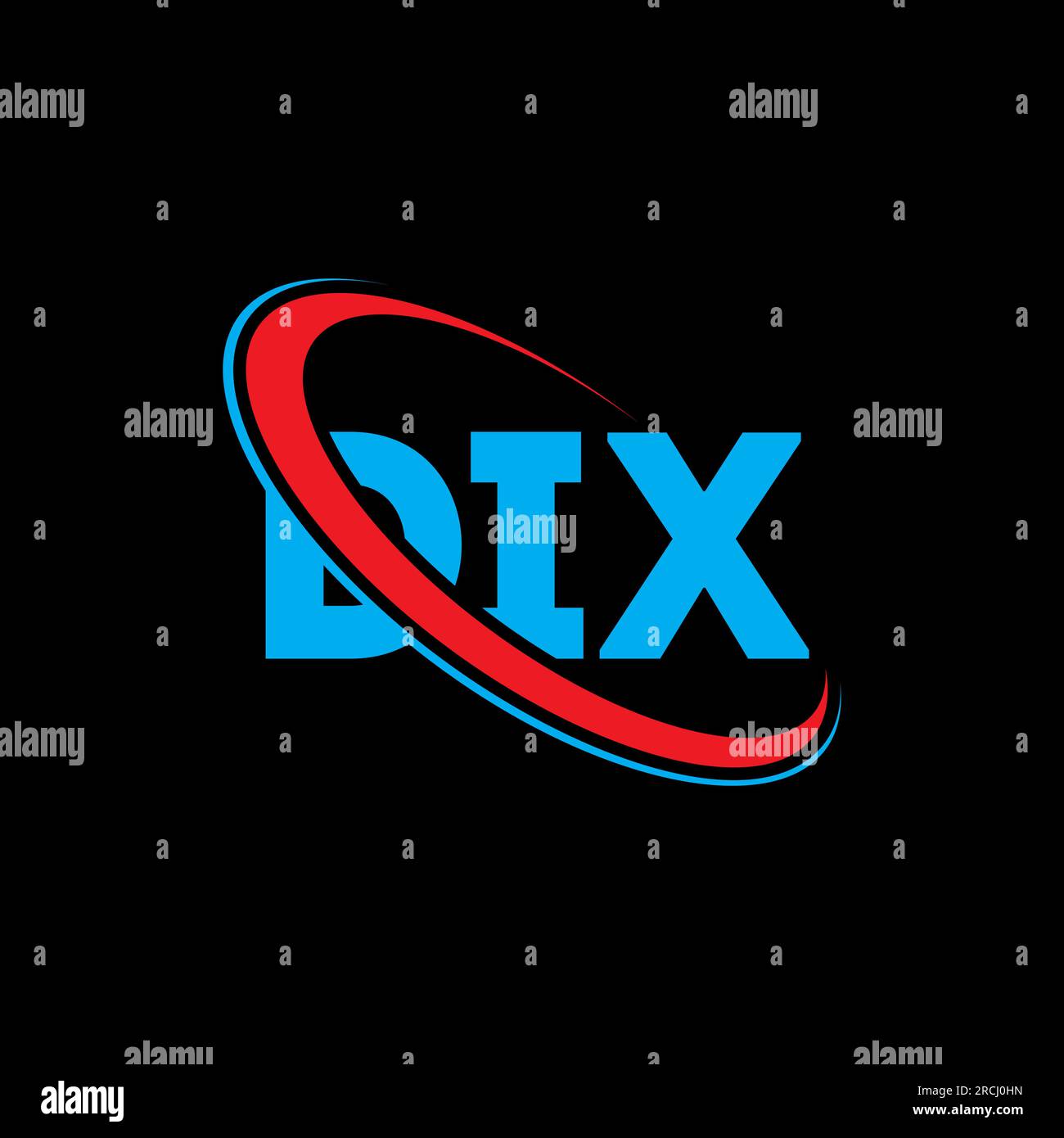 DIX logo. DIX letter. DIX letter logo design. Initials DIX logo linked ...