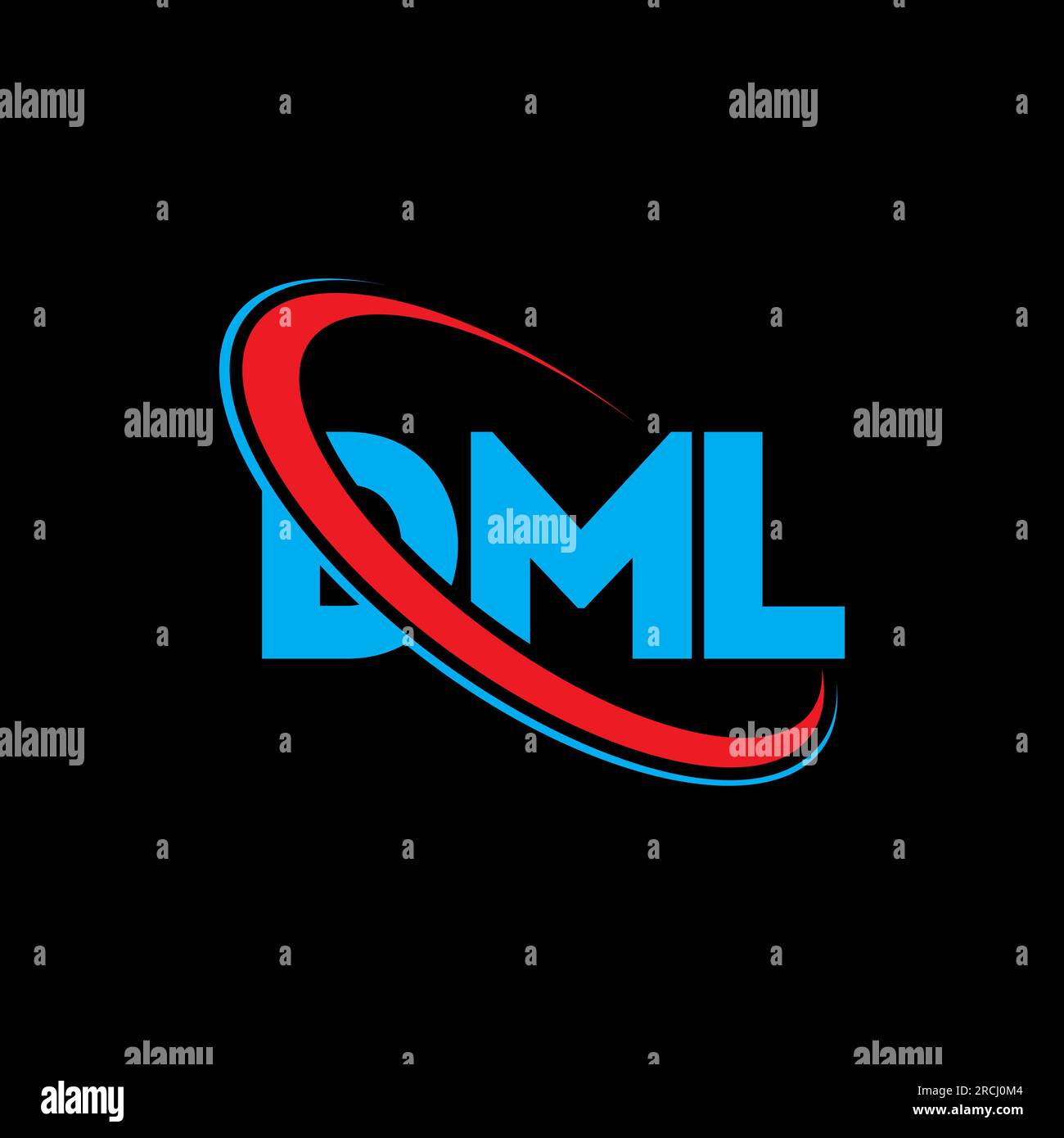 DML logo. DML letter. DML letter logo design. Initials DML logo linked ...