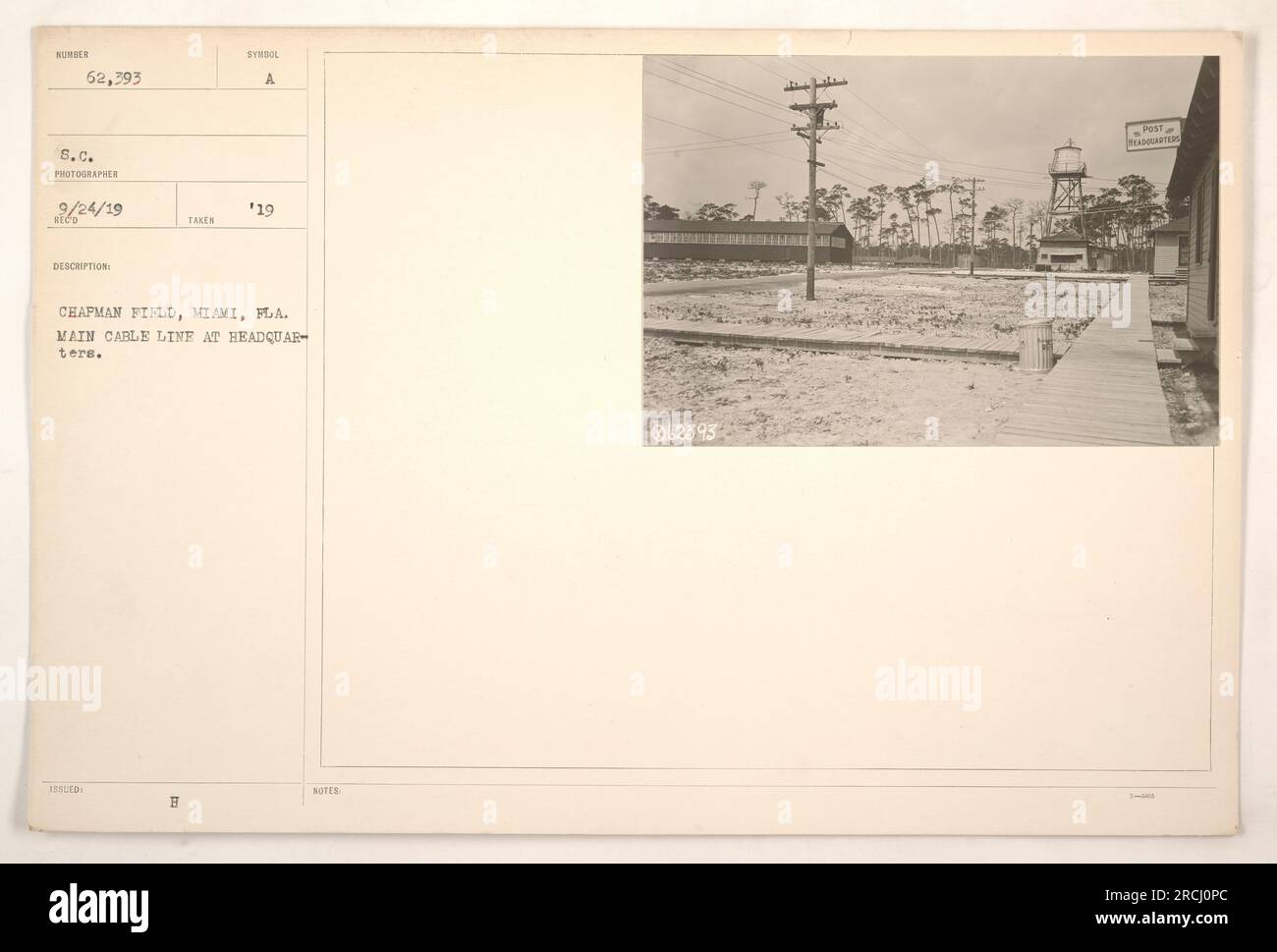 This photograph shows the main cable line at the headquarters of NUMOCO ...