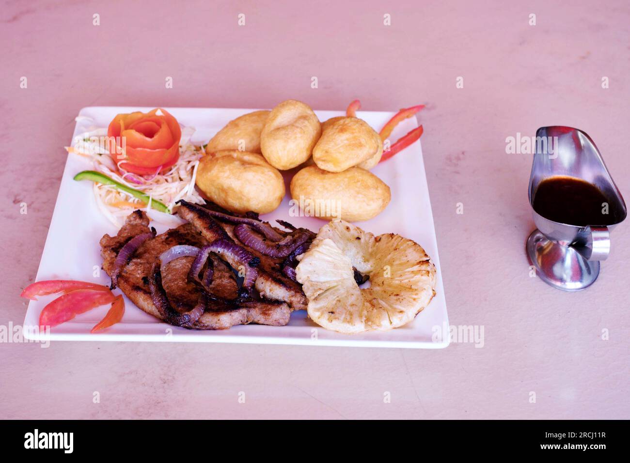 Kenyan cuisine includes ugali, chapati, githeri, goat, Nyama Choma ...