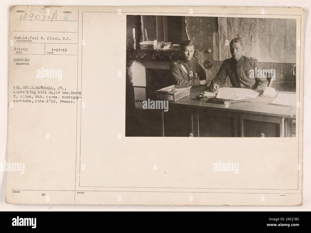 Major gen henry t allen hi-res stock photography and images - Alamy