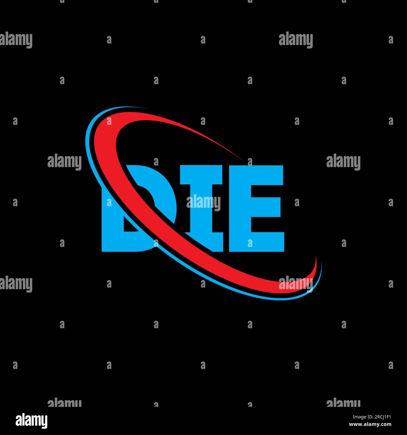 DIE logo. DIE letter. DIE letter logo design. Initials DIE logo linked ...