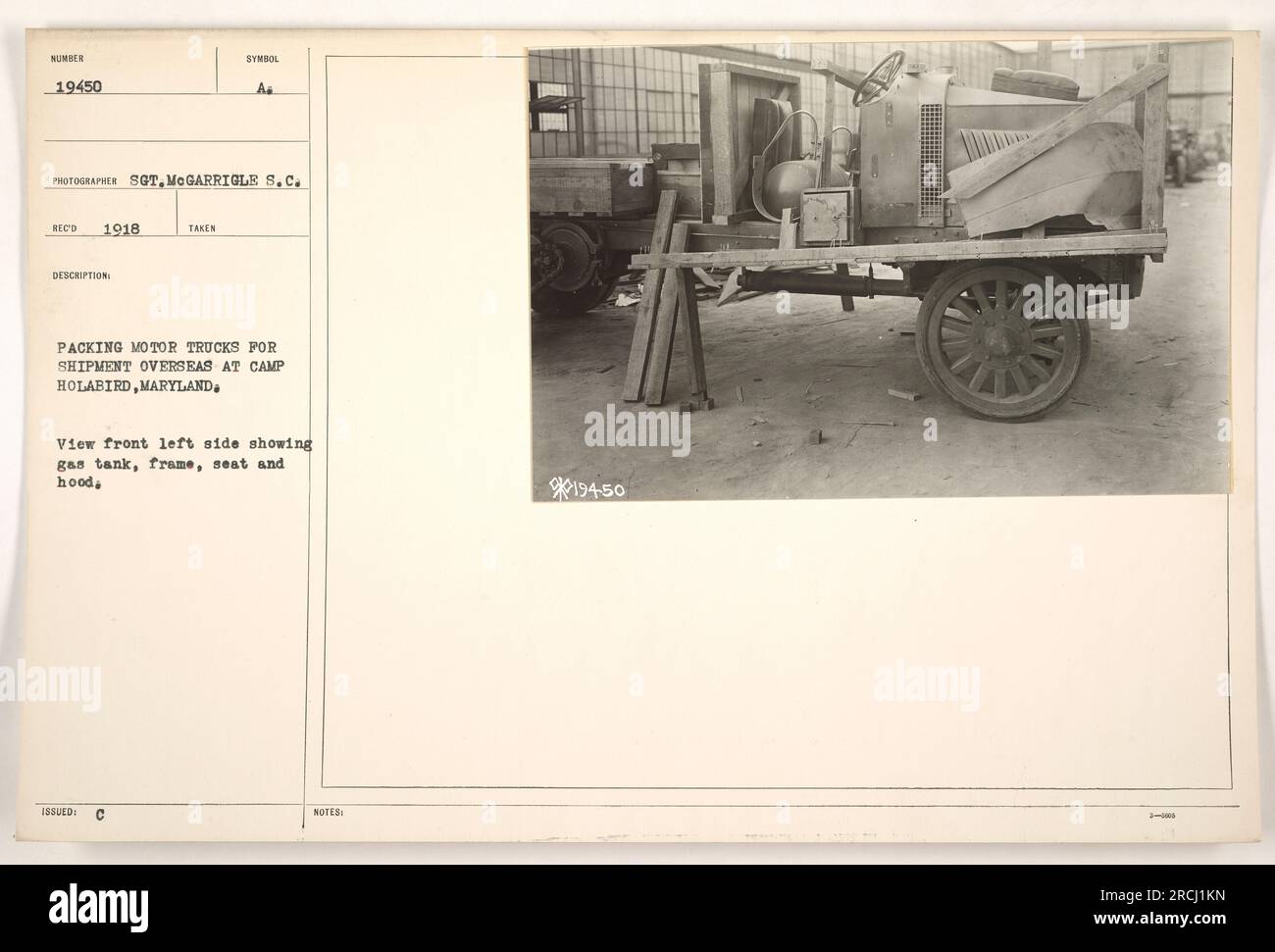 This photograph from the American Military Activities during World War ...