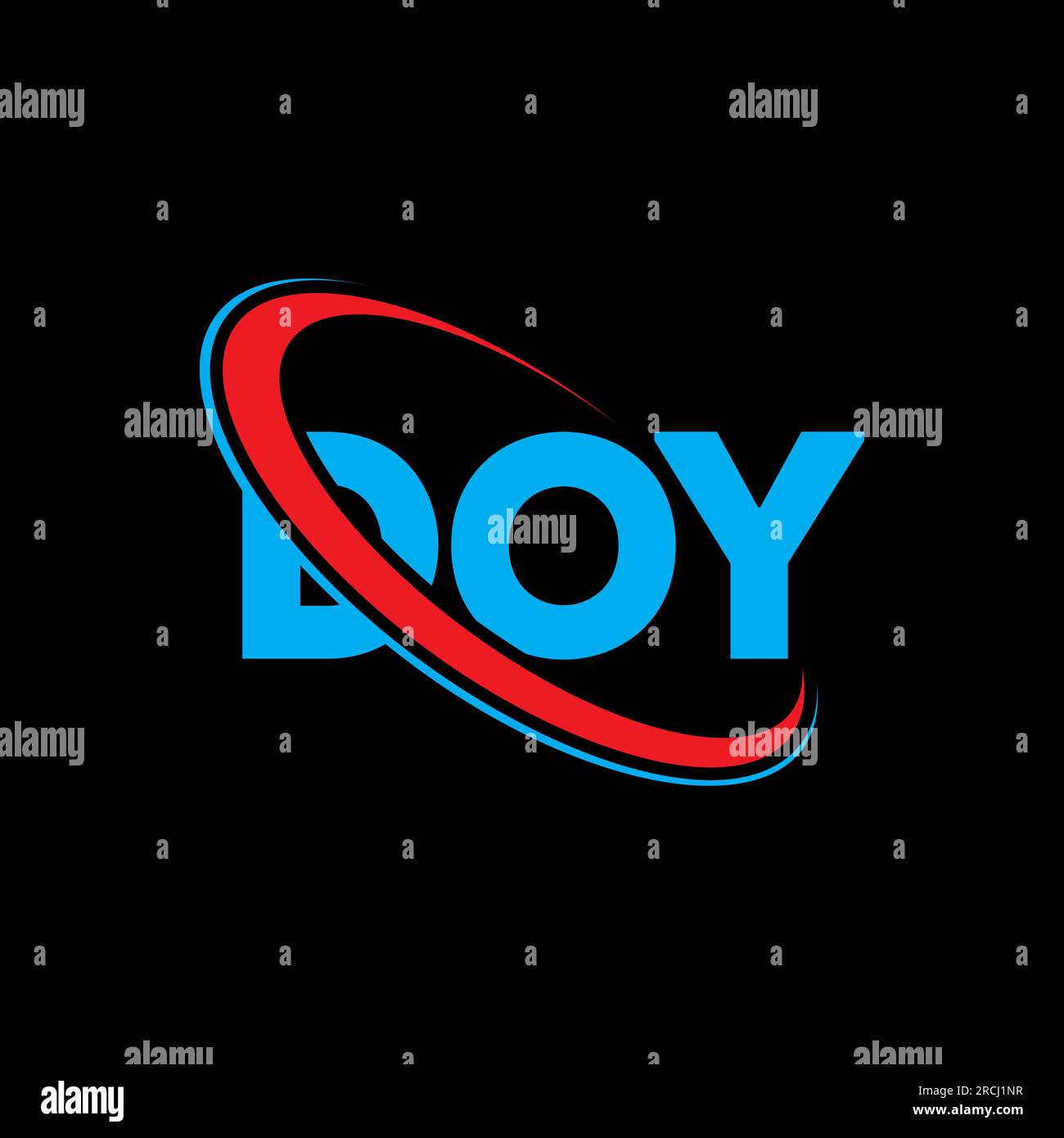 DOY logo. DOY letter. DOY letter logo design. Initials DOY logo linked ...