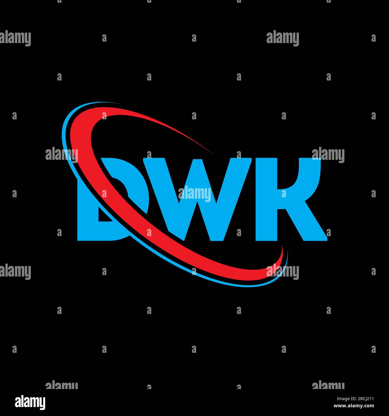 Dwk technology logo Stock Vector Images - Alamy