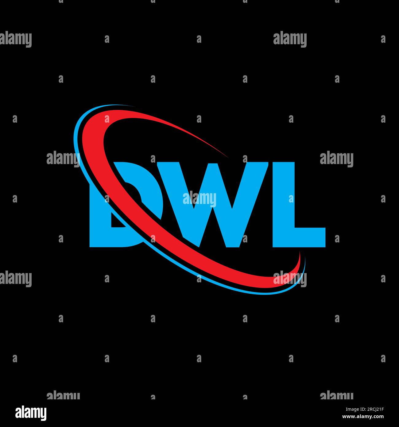 Dwl logo design hi-res stock photography and images - Alamy