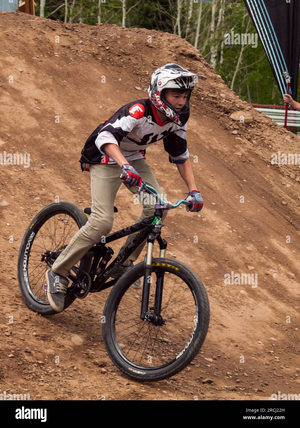 Slopestyle mountain biking hi-res stock photography and images - Alamy