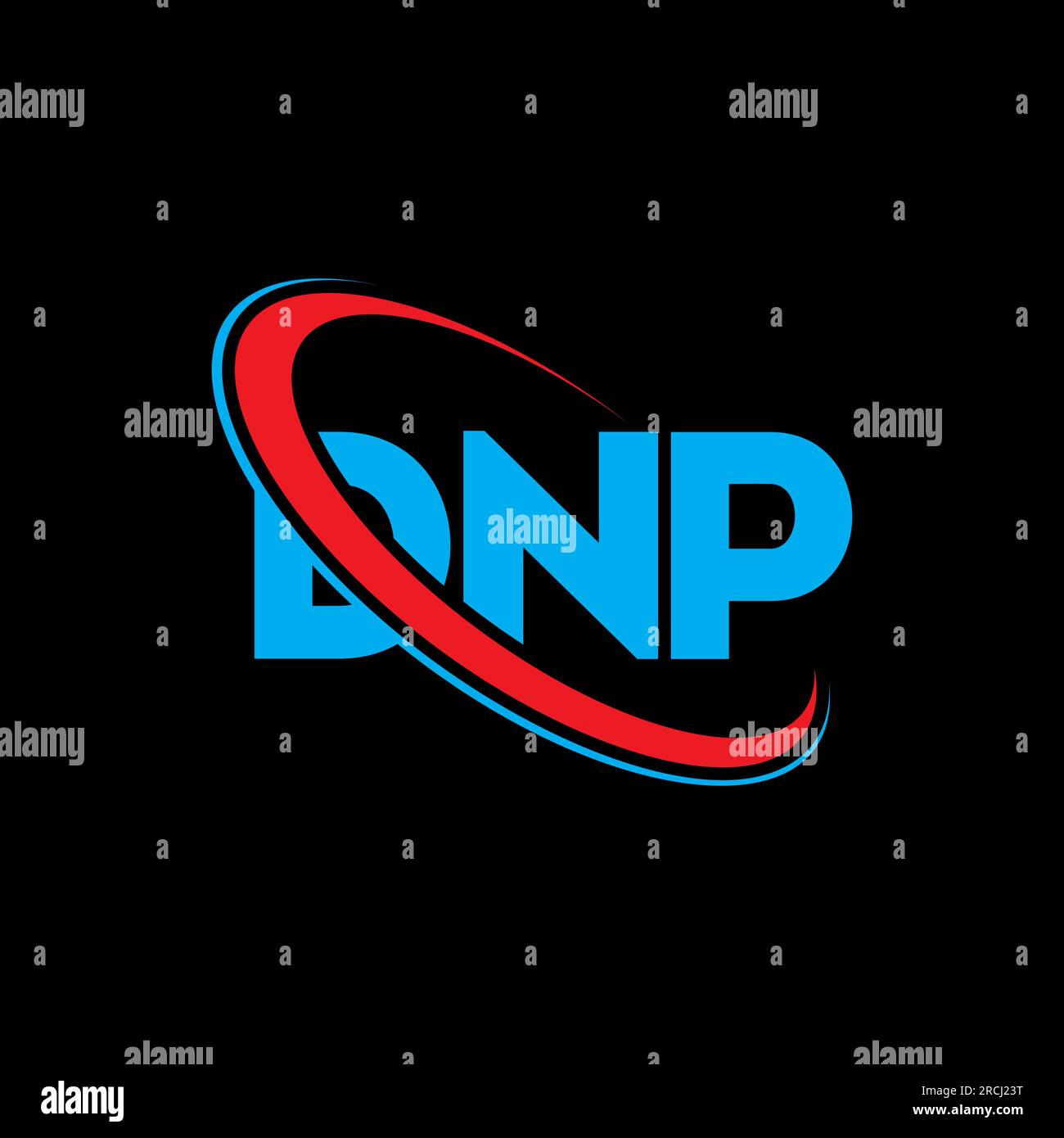 Dnp minimalist logo Stock Vector Images - Alamy