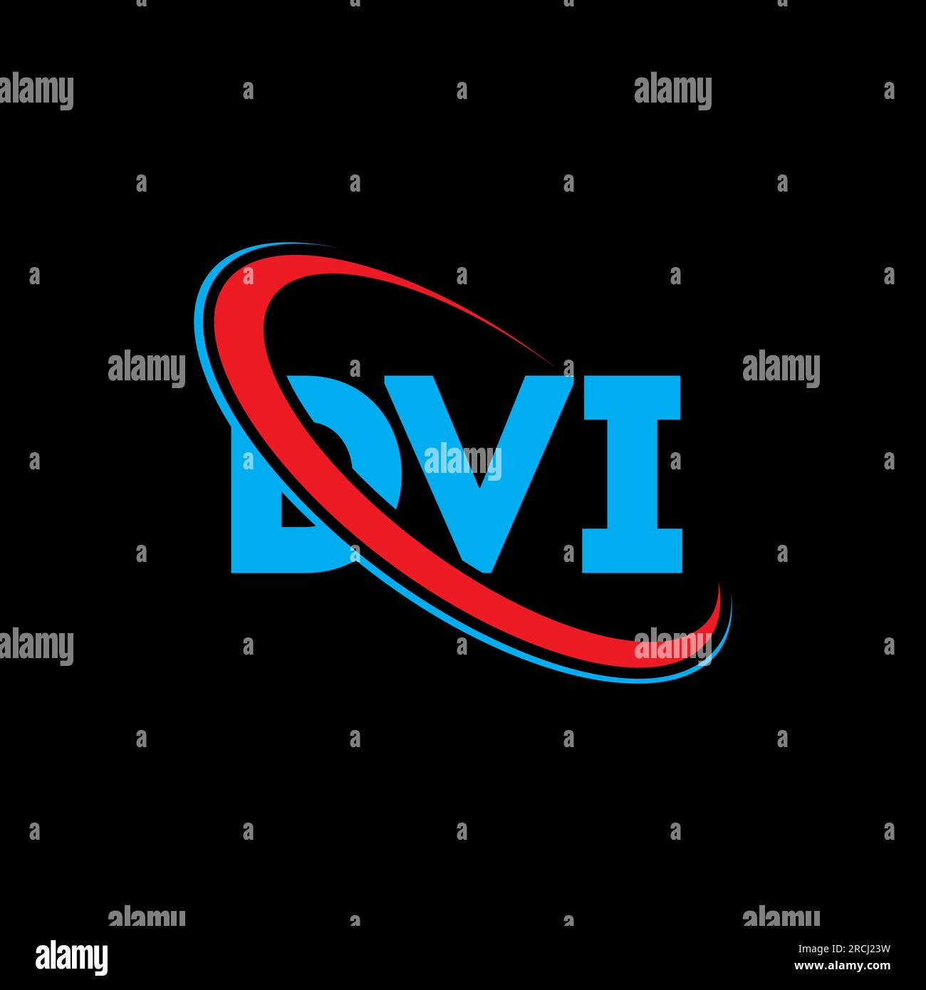 DVI logo. DVI letter. DVI letter logo design. Initials DVI logo linked ...