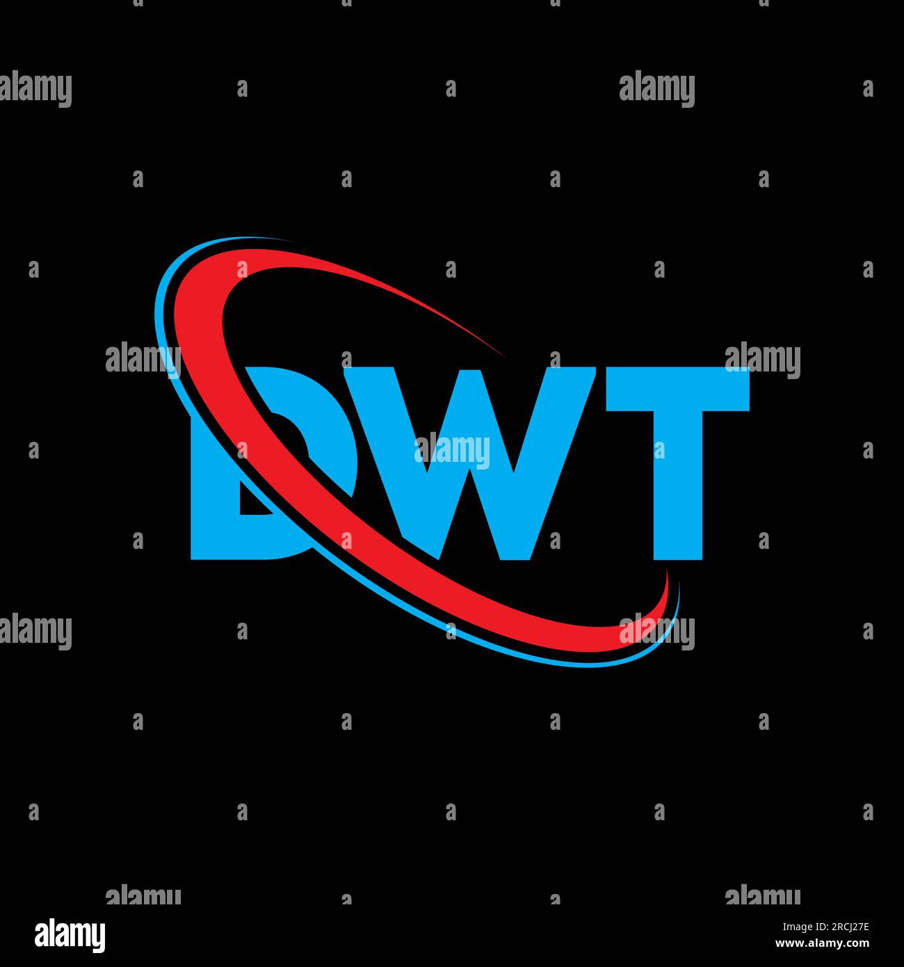 DWT logo. DWT letter. DWT letter logo design. Initials DWT logo linked ...