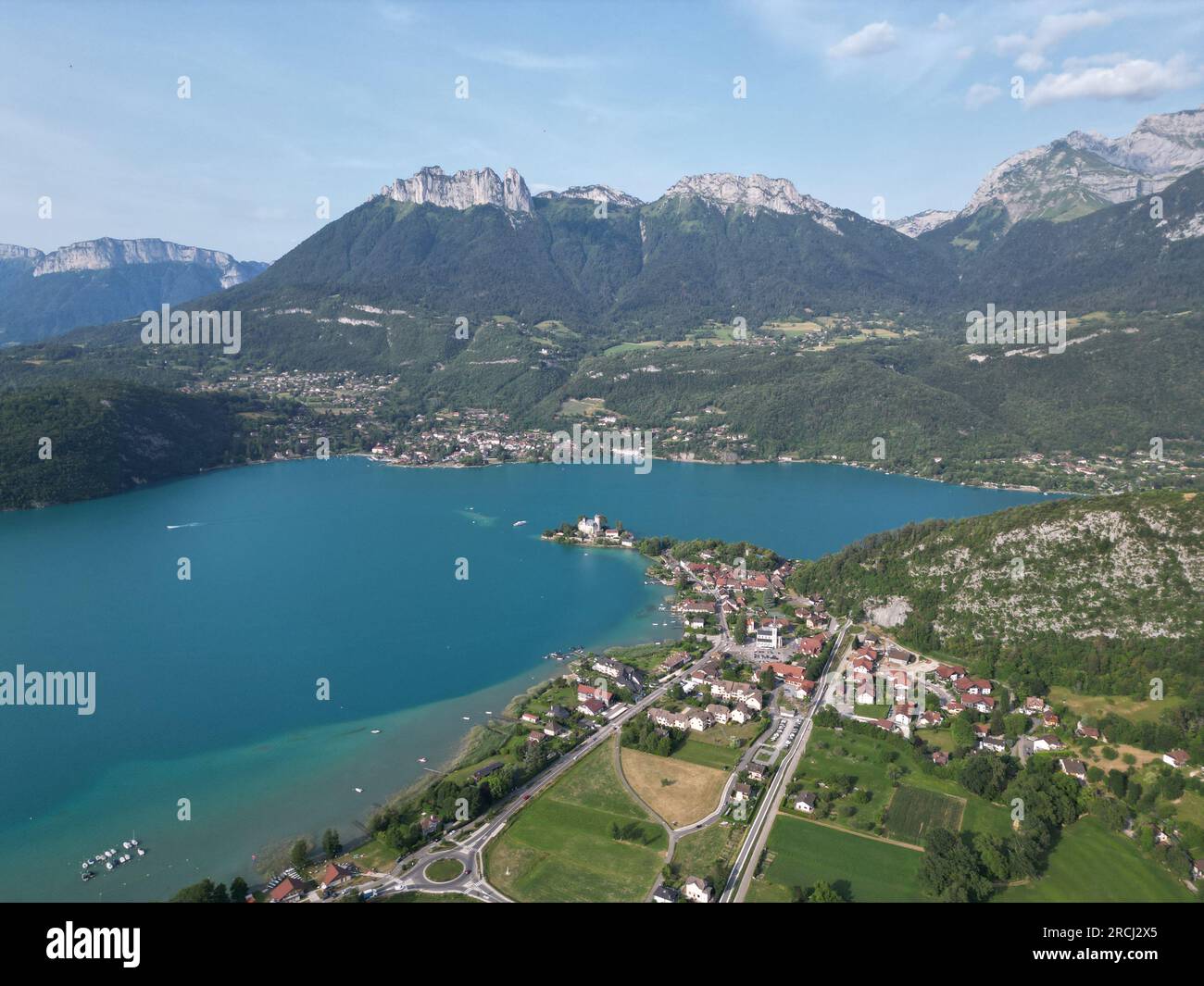 Aerial drone panorama tranquil tourist hi-res stock photography and ...