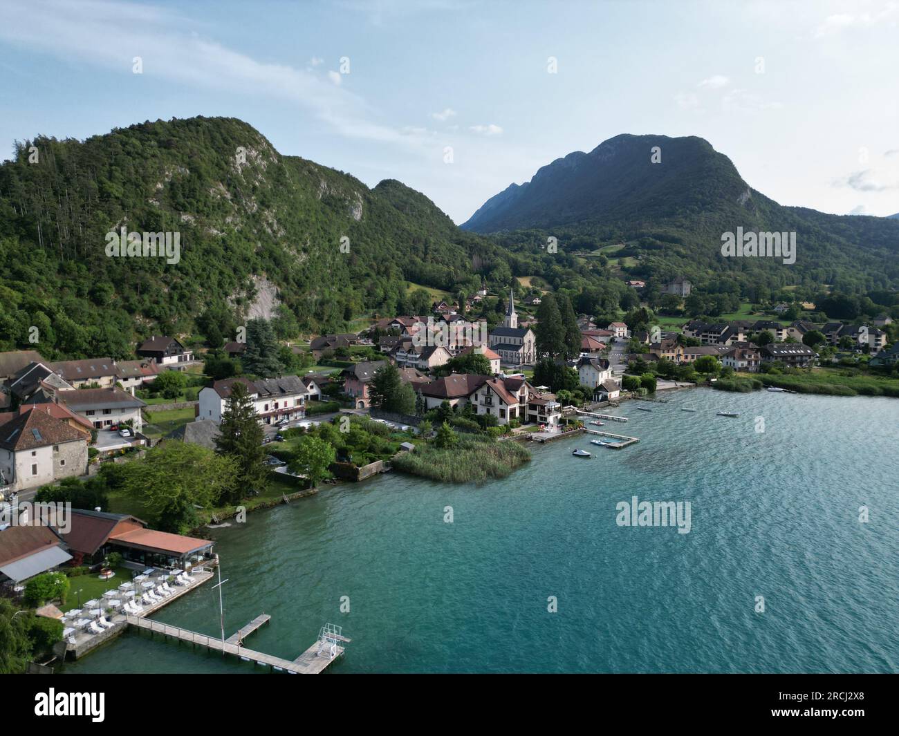 Animated boat aerial view hi-res stock photography and images - Alamy