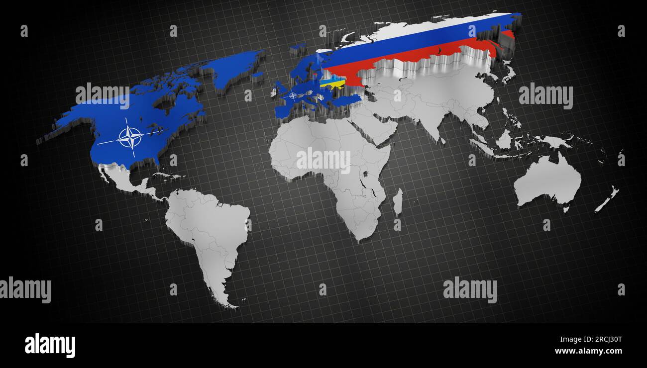 Nato countries map hi-res stock photography and images - Alamy