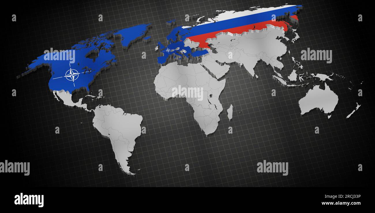 Nato countries map hi-res stock photography and images - Alamy