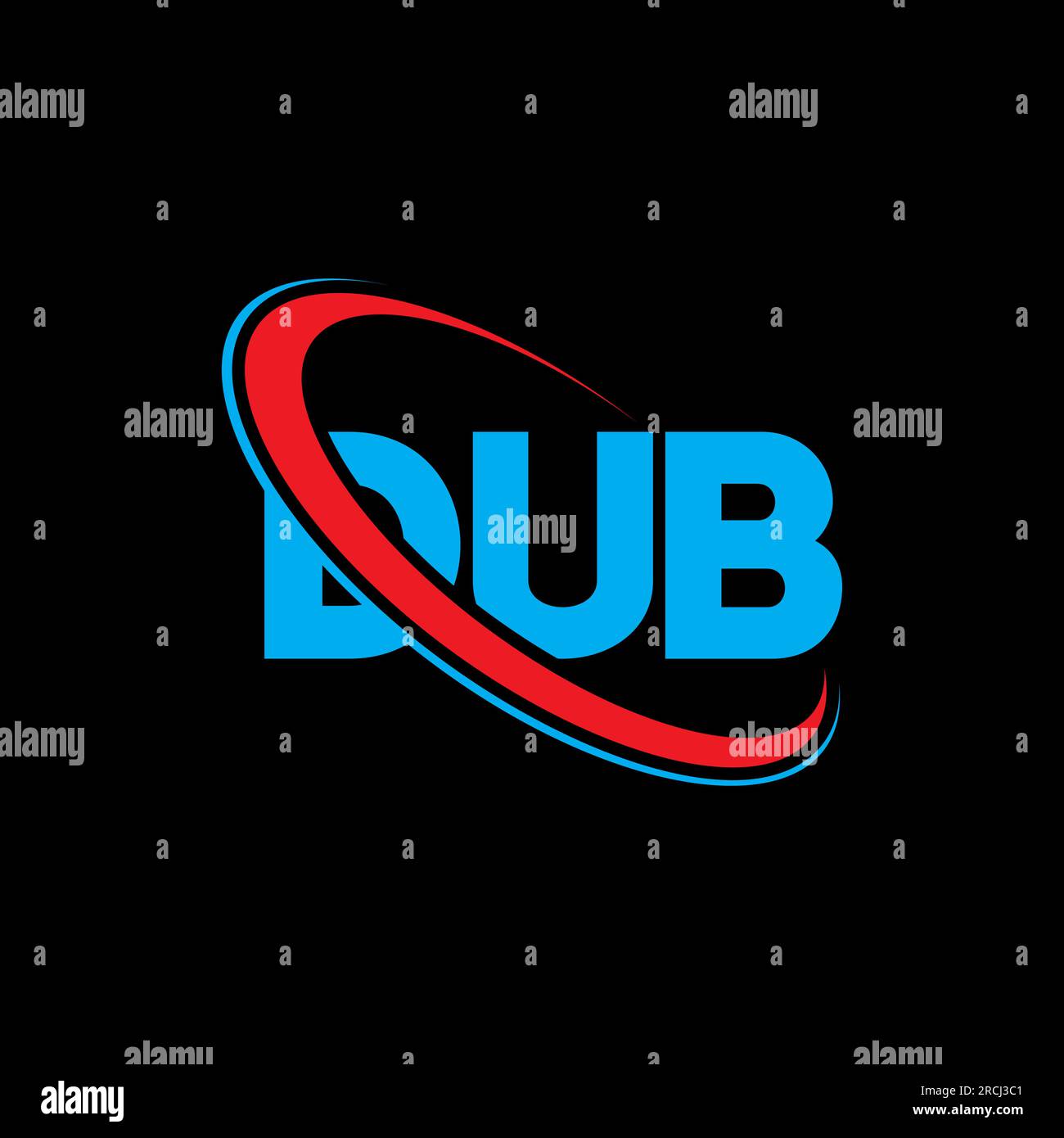 DUB logo. DUB letter. DUB letter logo design. Initials DUB logo linked ...