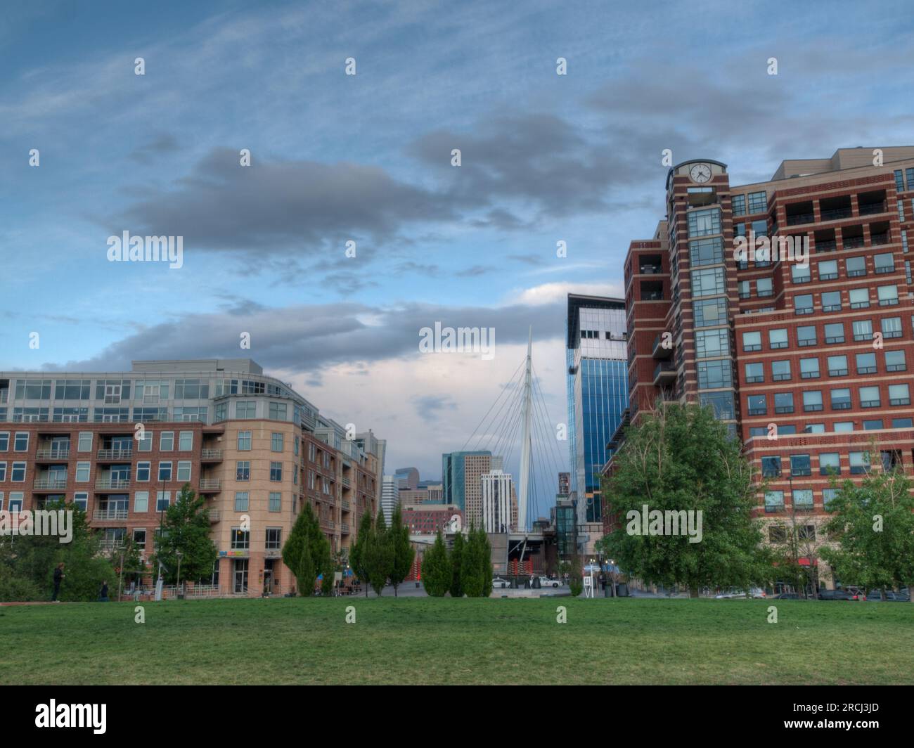 Highland bridge denver hi-res stock photography and images - Alamy