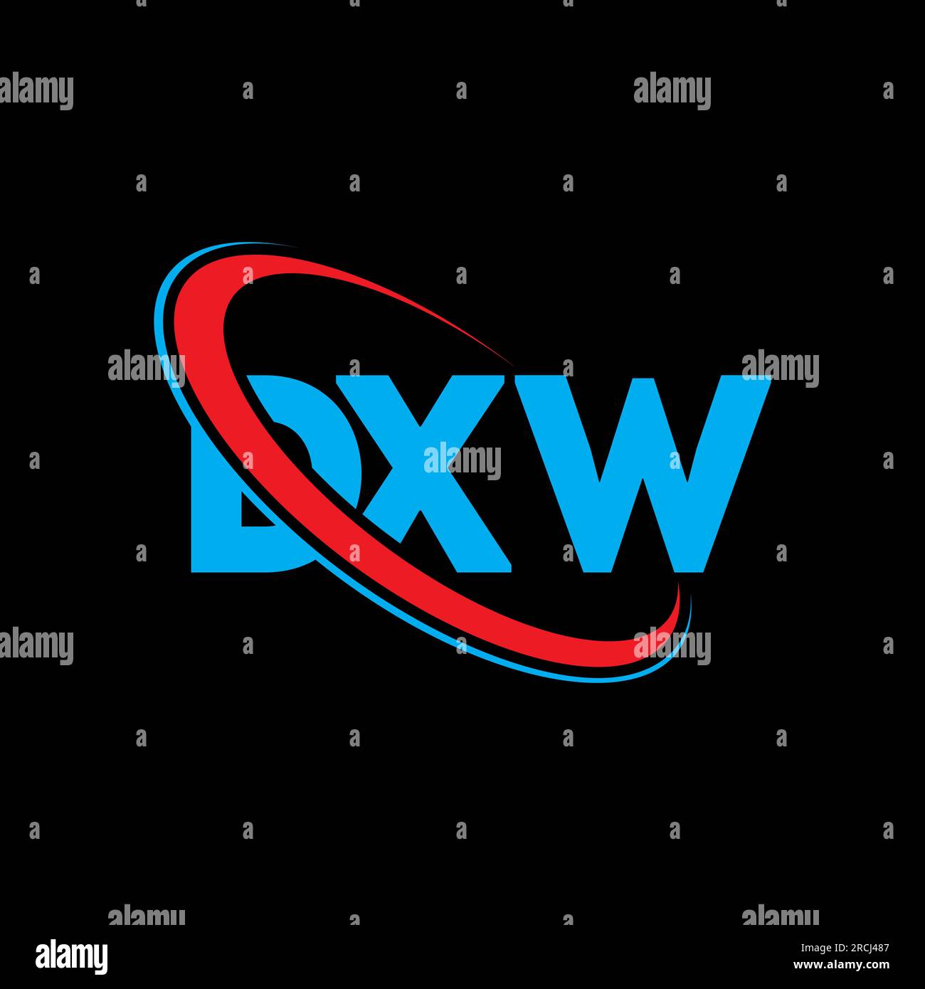 Dxw logo design hi-res stock photography and images - Alamy