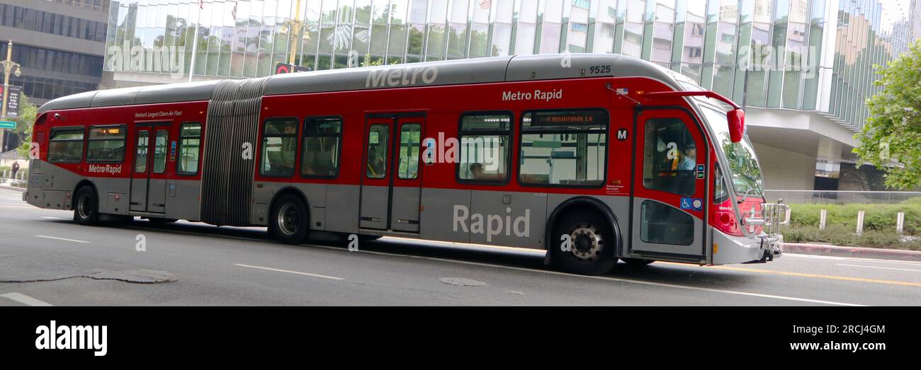 Los Angeles, California: LA Metro Bus Transit, Public Transport of Los ...