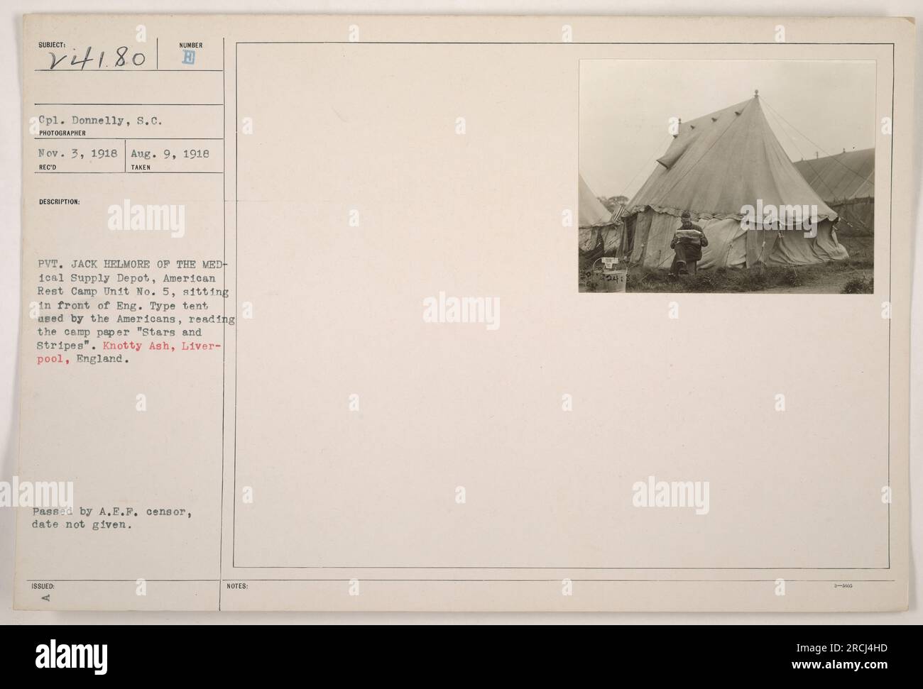 American rest camp unit hi-res stock photography and images - Alamy