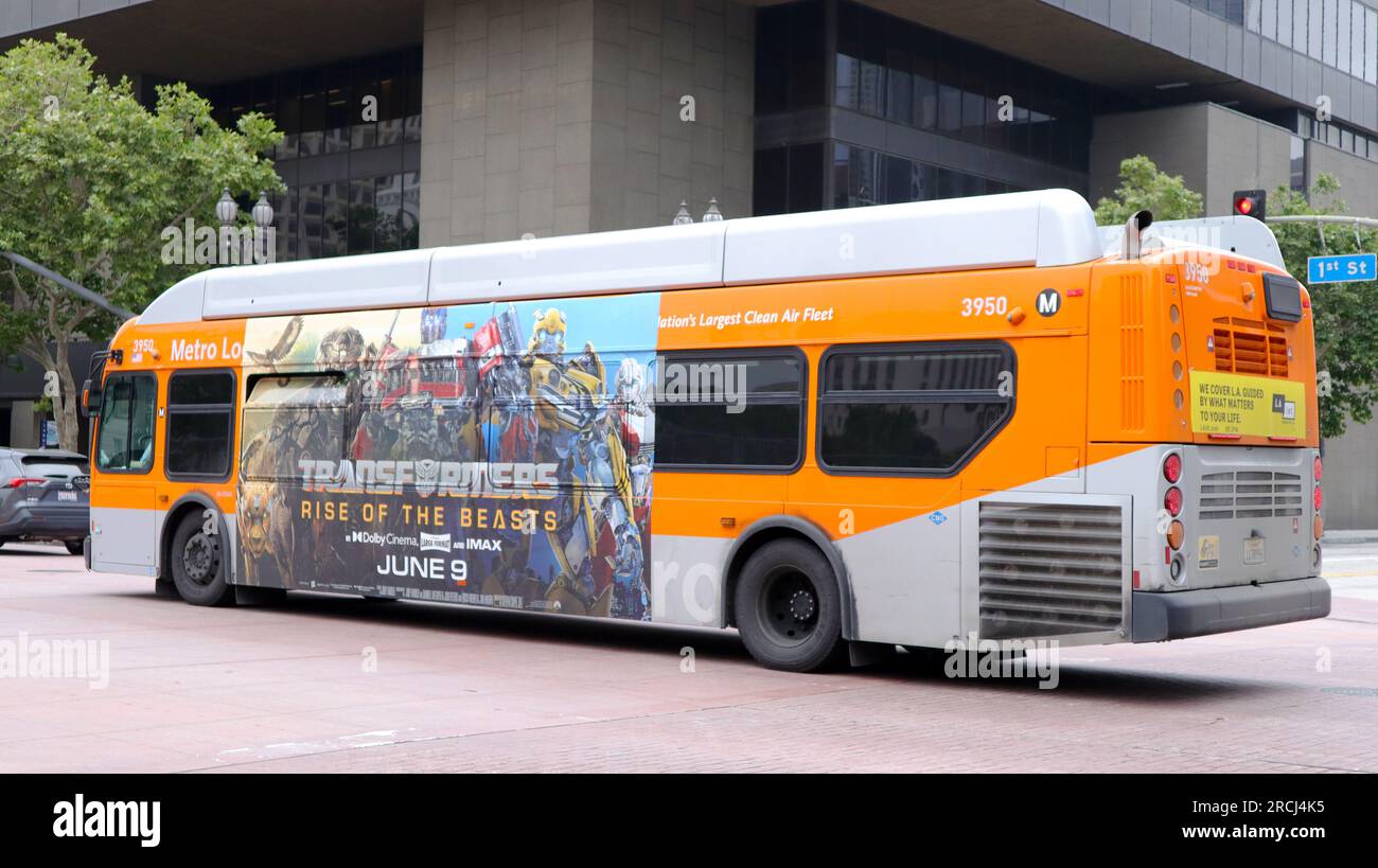 Los Angeles, California: LA Metro Bus Transit, Public Transport of Los ...
