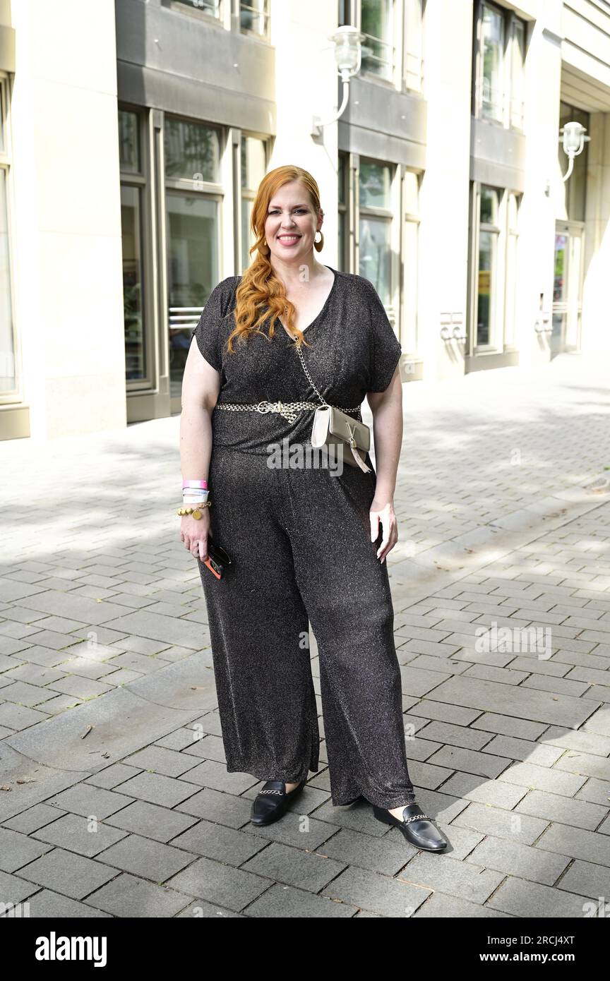 Tanja Marfo aka Kurvenrausch beim Mates Date Influencer Event auf der ...