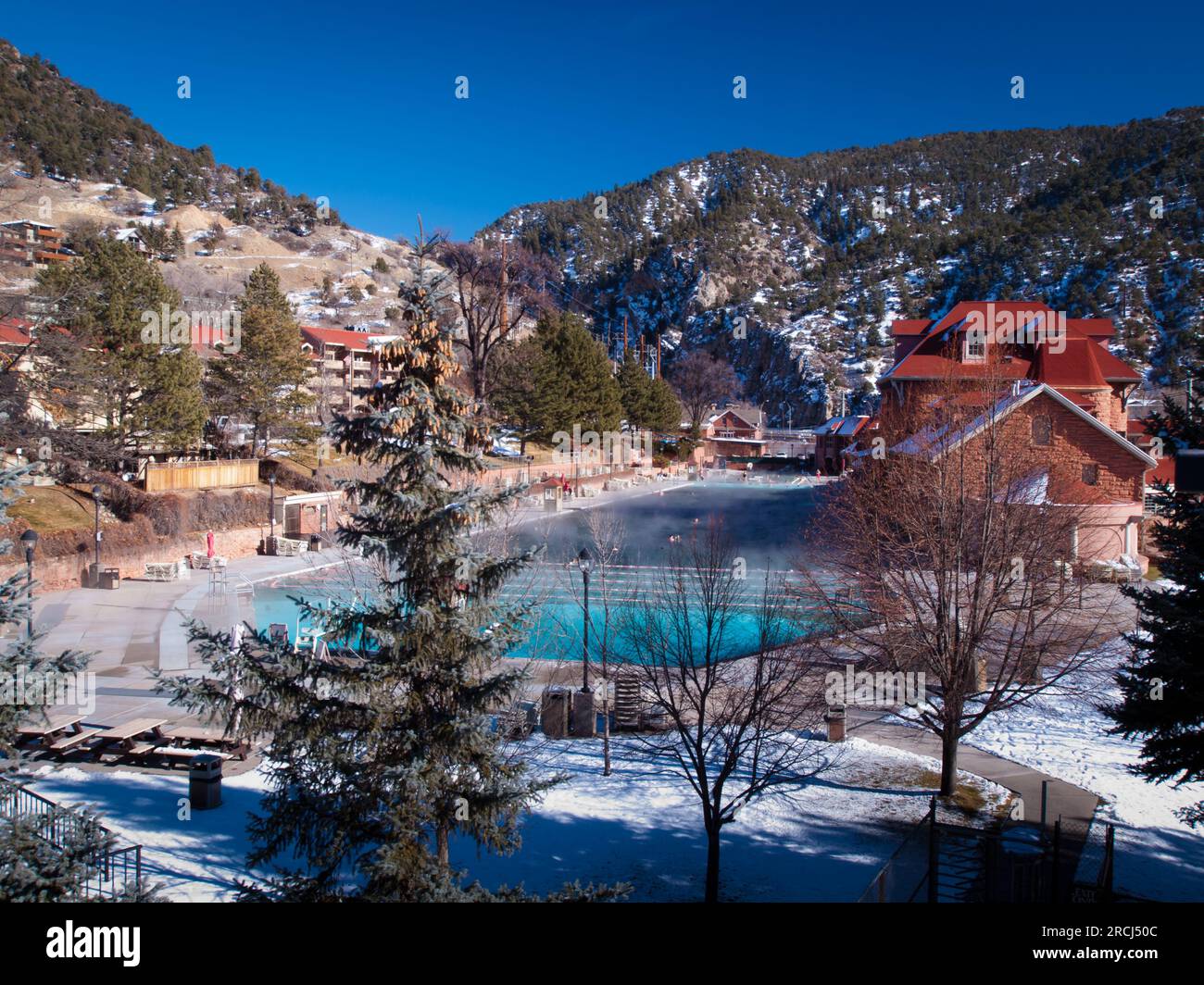 Yampah hot springs hi-res stock photography and images - Alamy