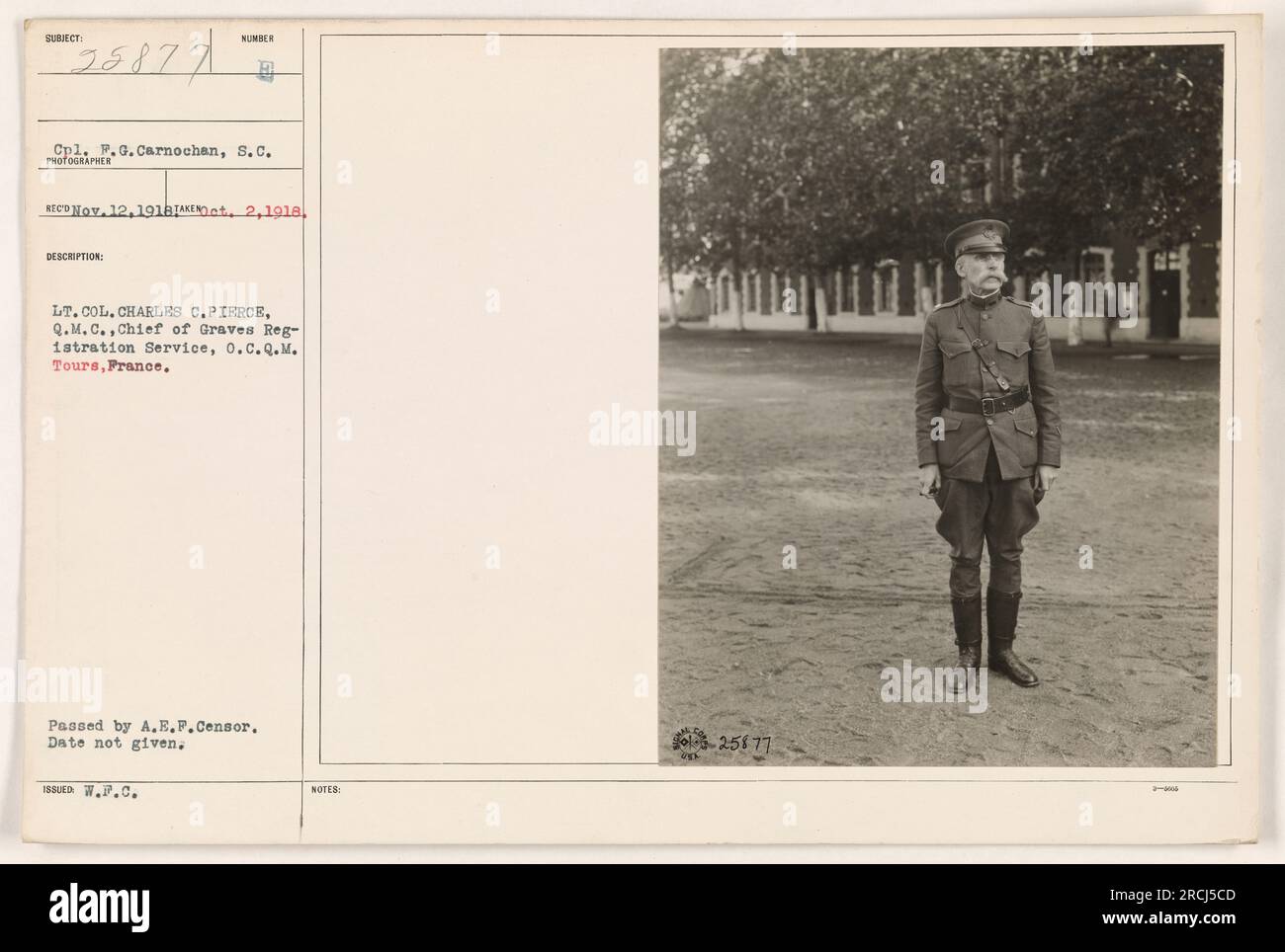 Lt col charles c pierce hi-res stock photography and images - Alamy