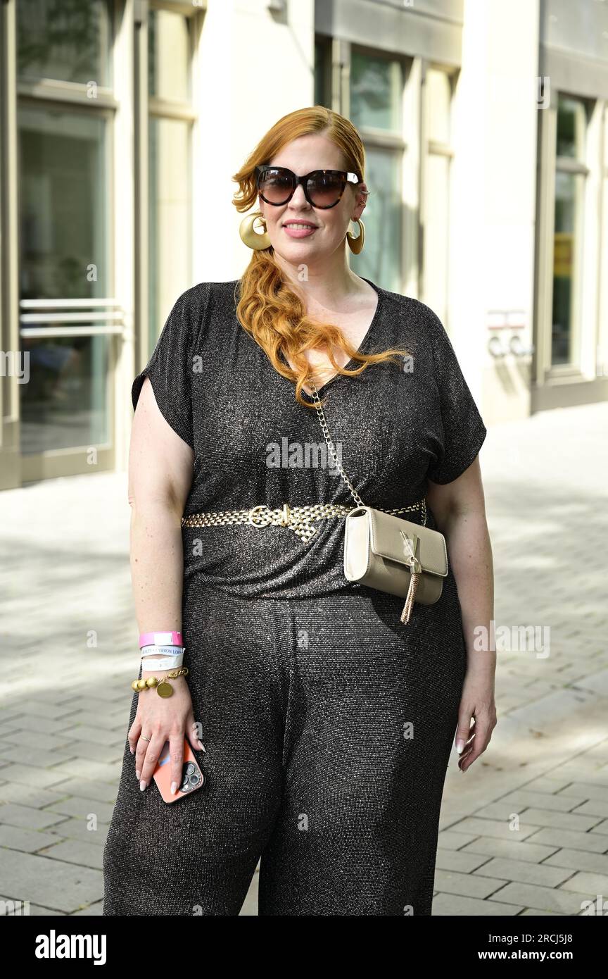 Tanja Marfo aka Kurvenrausch beim Mates Date Influencer Event auf der ...