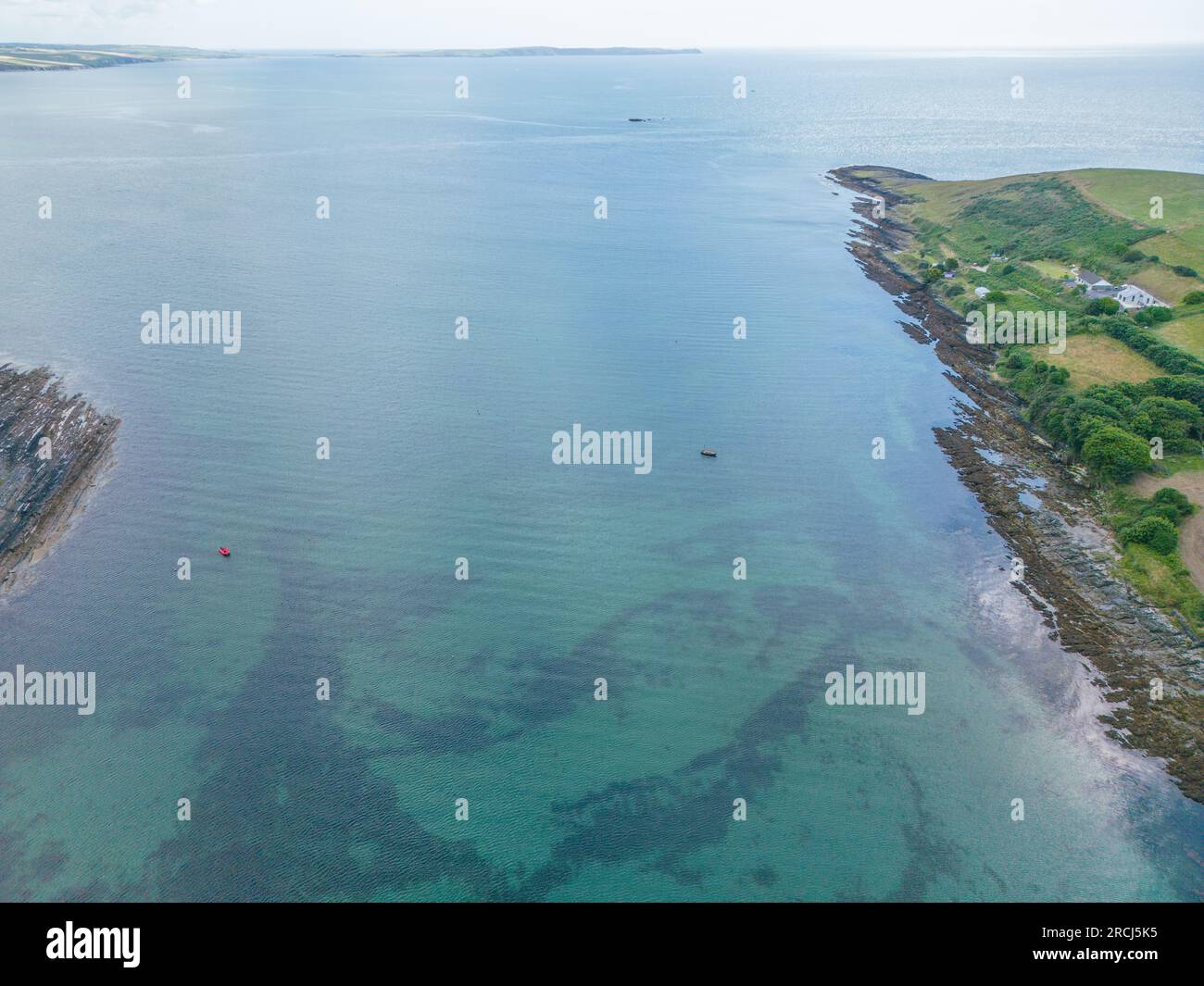 Blind Strand, Coolbawn, Courtmacsherry, Co. Cork, July 2023 Stock Photo ...