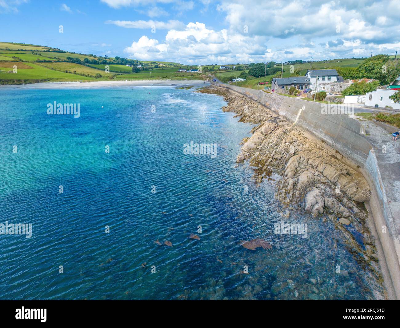 Blind Strand, Coolbawn, Courtmacsherry, Co. Cork, July 2023 Stock Photo ...