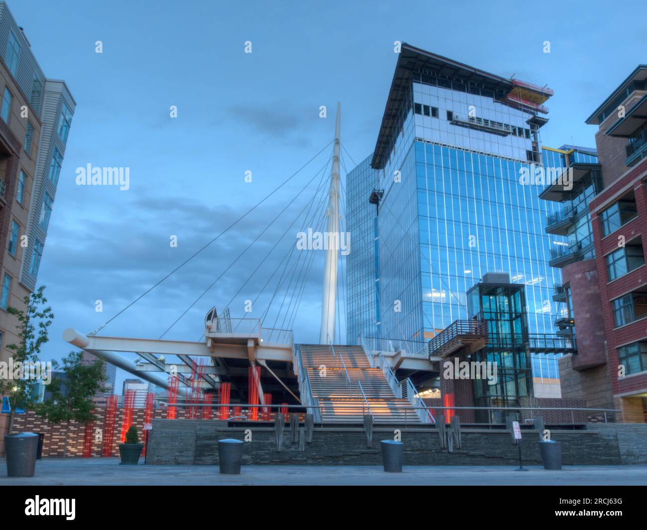 Highland bridge denver hi-res stock photography and images - Alamy