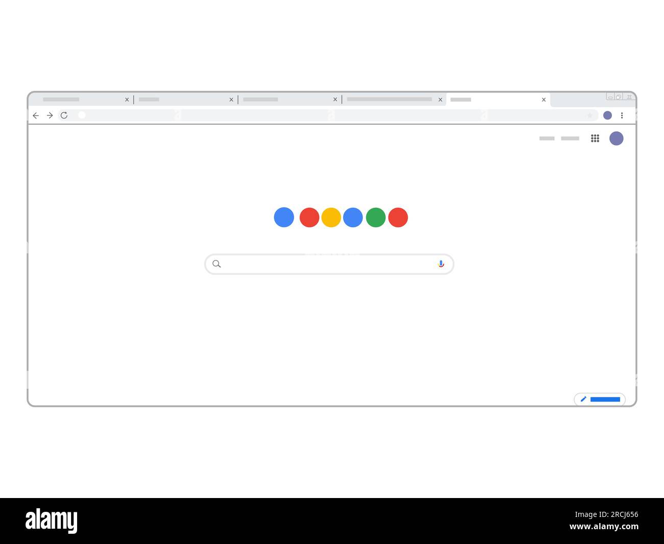 Google search bar Stock Vector Images - Alamy
