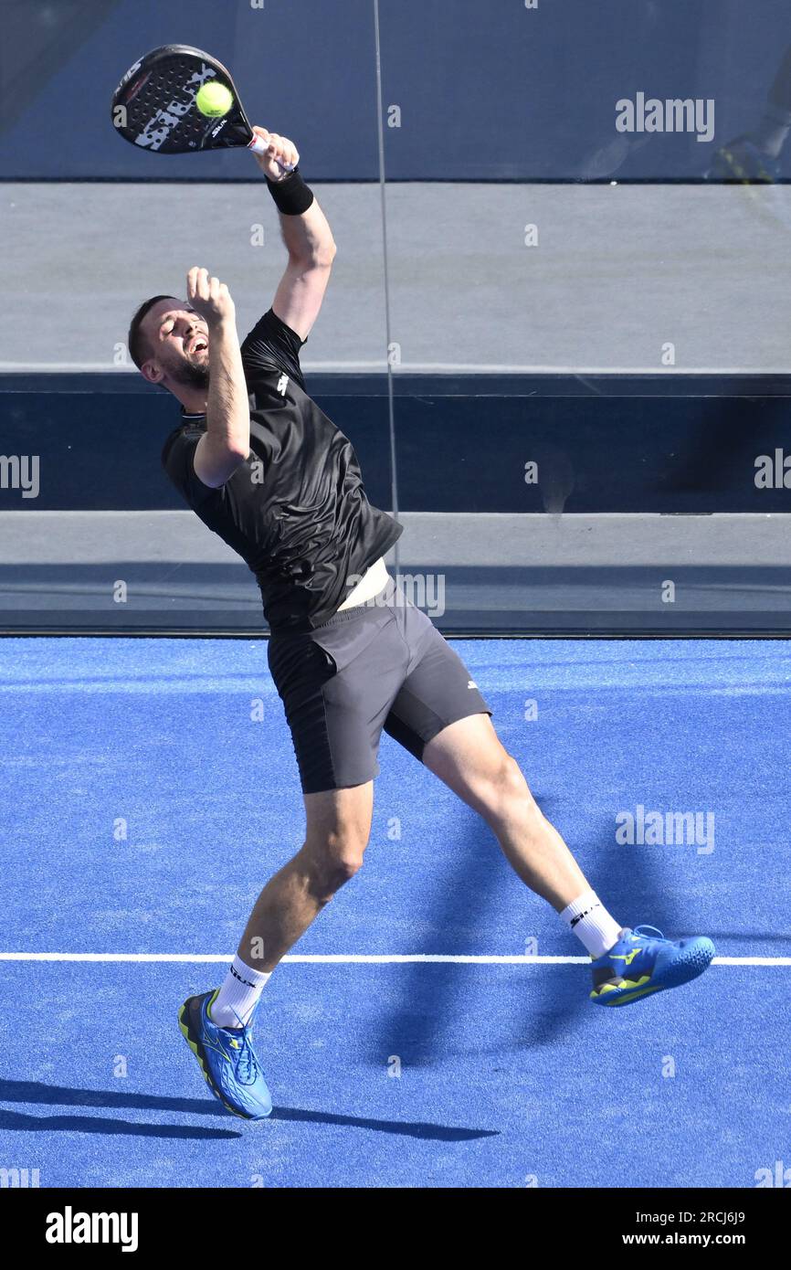 Rome, Italy. 14th July, 2023. Lucho Capra (ARG) during the QF of the ...