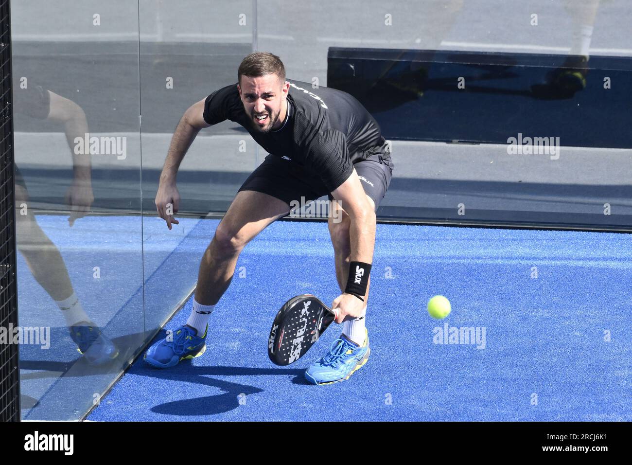 Rome, Italy. 14th July, 2023. Lucho Capra (ARG) during the QF of the ...