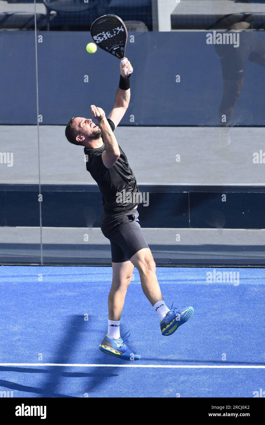 Rome, Italy. 14th July, 2023. Lucho Capra (ARG) during the QF of the ...