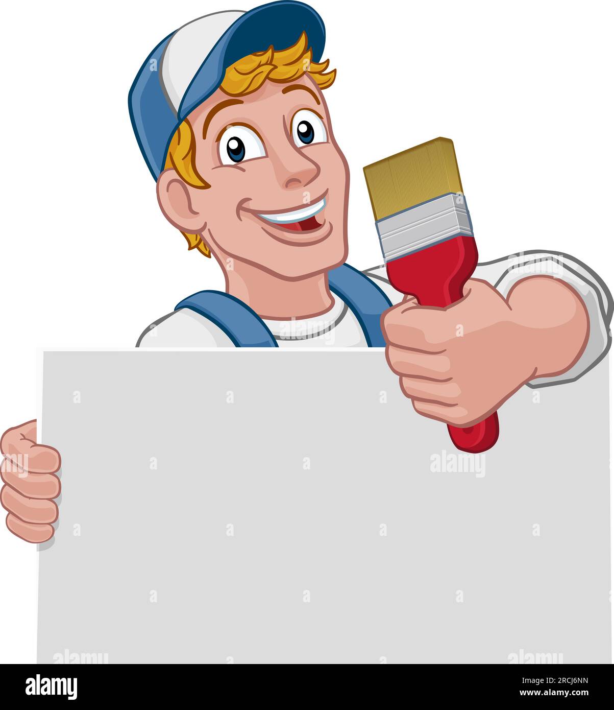 Painters cap Stock Vector Images - Alamy