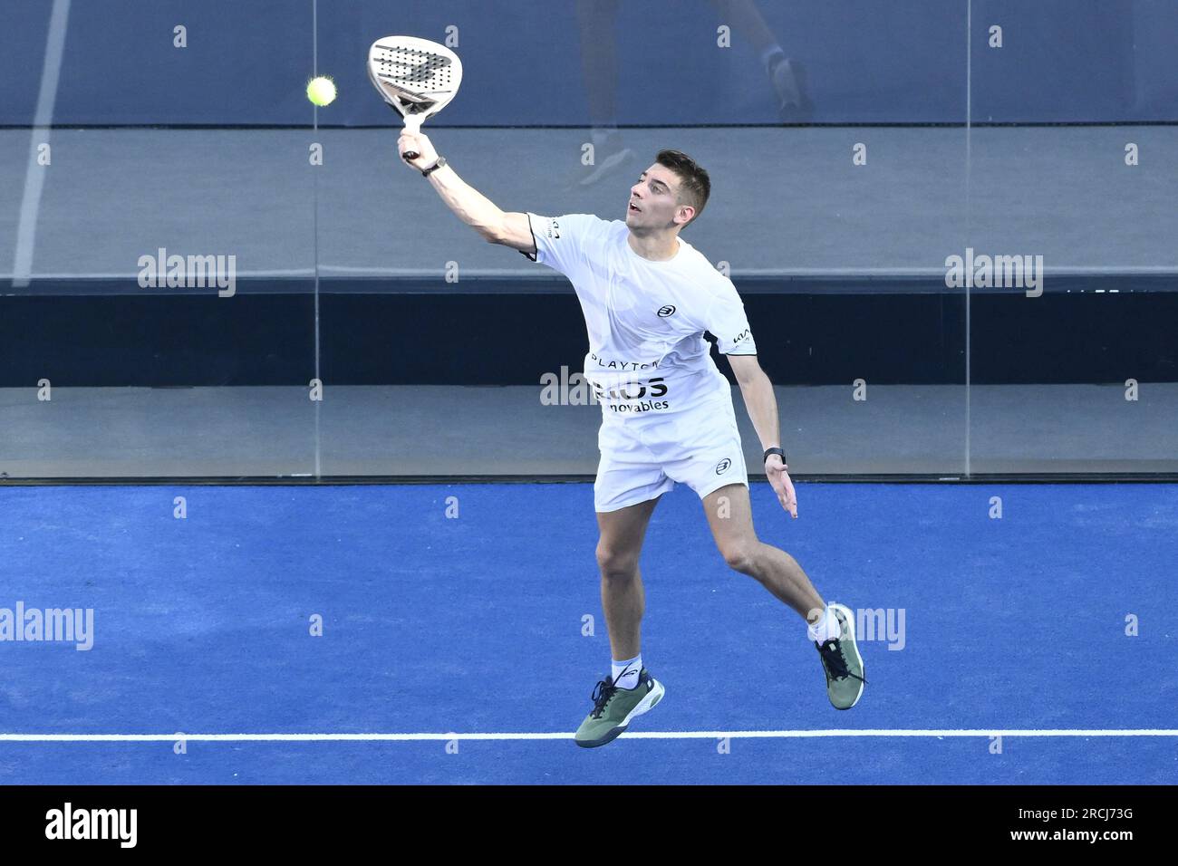 Martin Di Nenno (ARG) during the QF of the BNL Italy Major Premier ...
