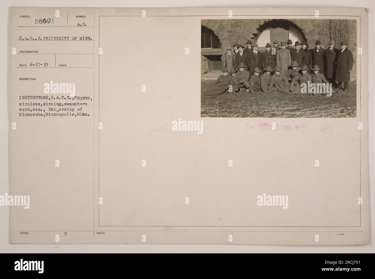 Communication devices in wwi hi-res stock photography and images - Alamy