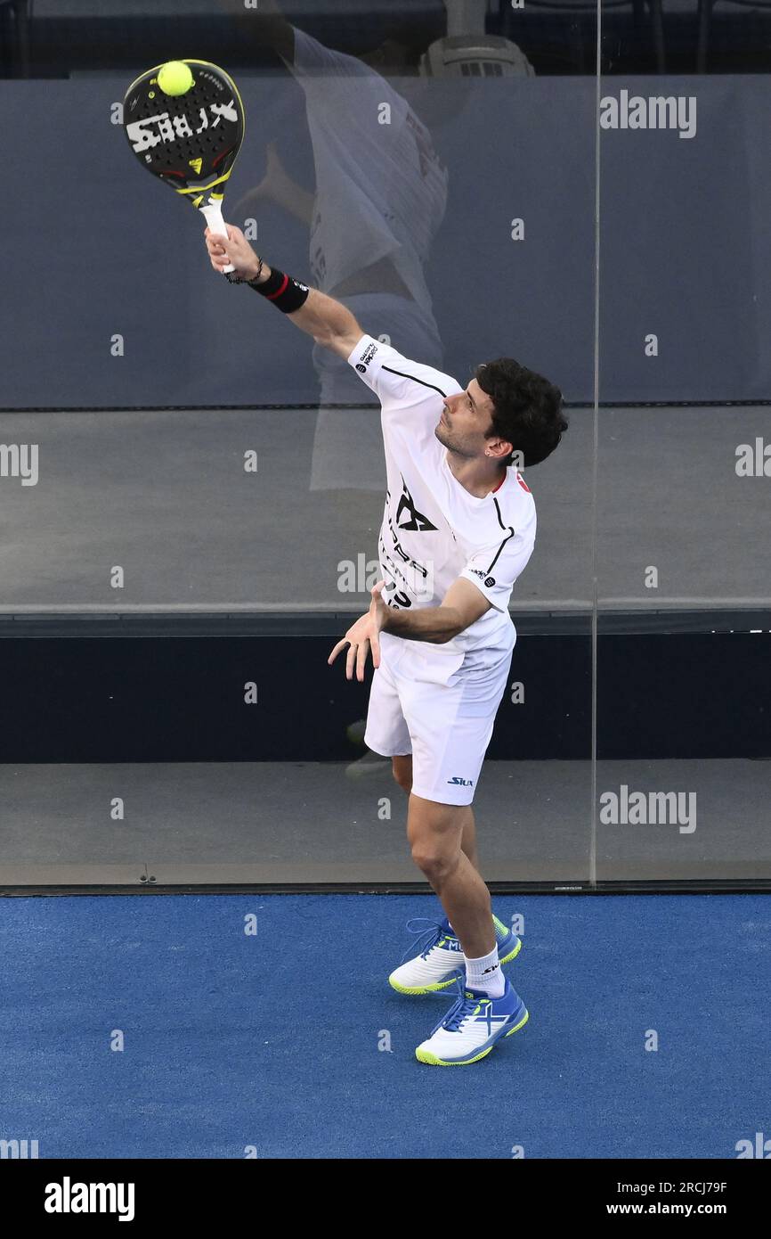 Franco Stupaczuk (ARG) during the QF of the BNL Italy Major Premier ...