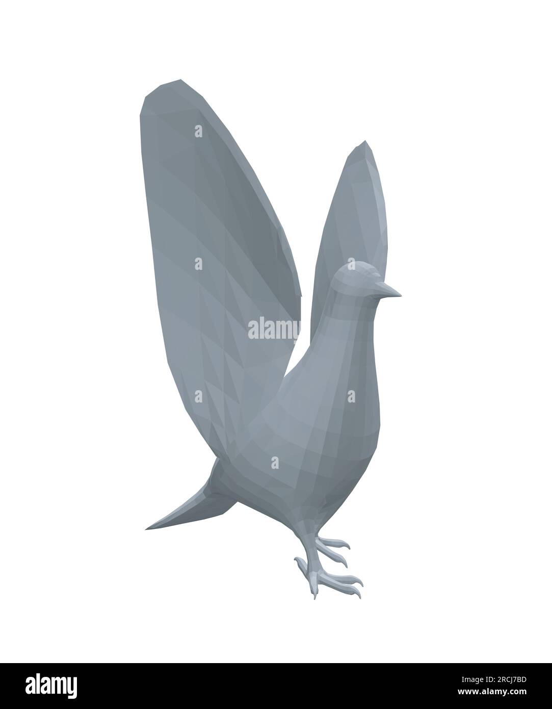 White dove side view Stock Vector Images - Alamy