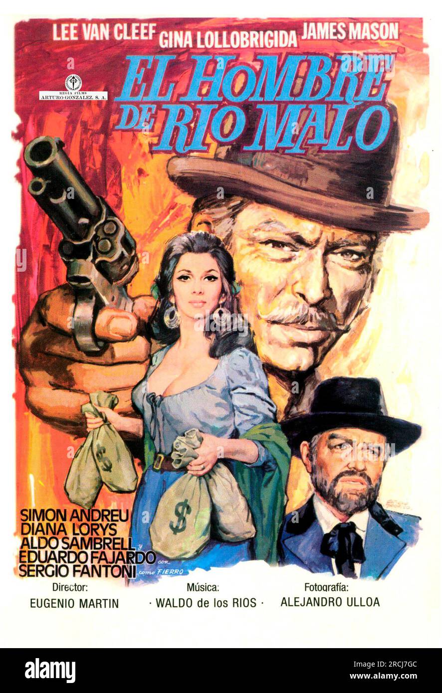 BAD MAN'S RIVER (1971), directed by EUGENIO MARTIN. Credit ...