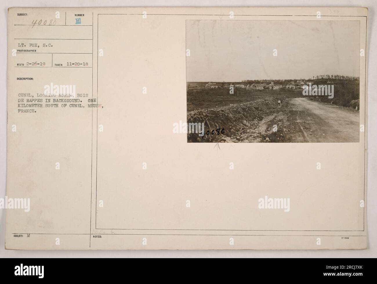 "A photograph of Lieutenant Fox, a Signal Corps photographer, taken on ...