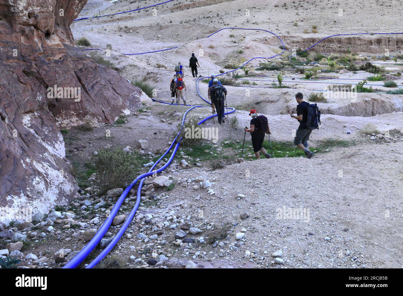 Petra jordan water channel hi-res stock photography and images - Alamy