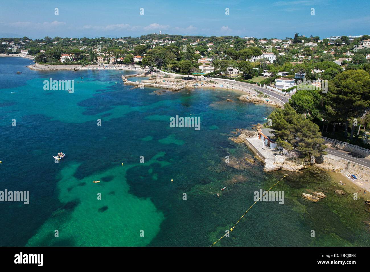 France. 15th July, 2023. Illustration of the Port de l'Olivette, a ...