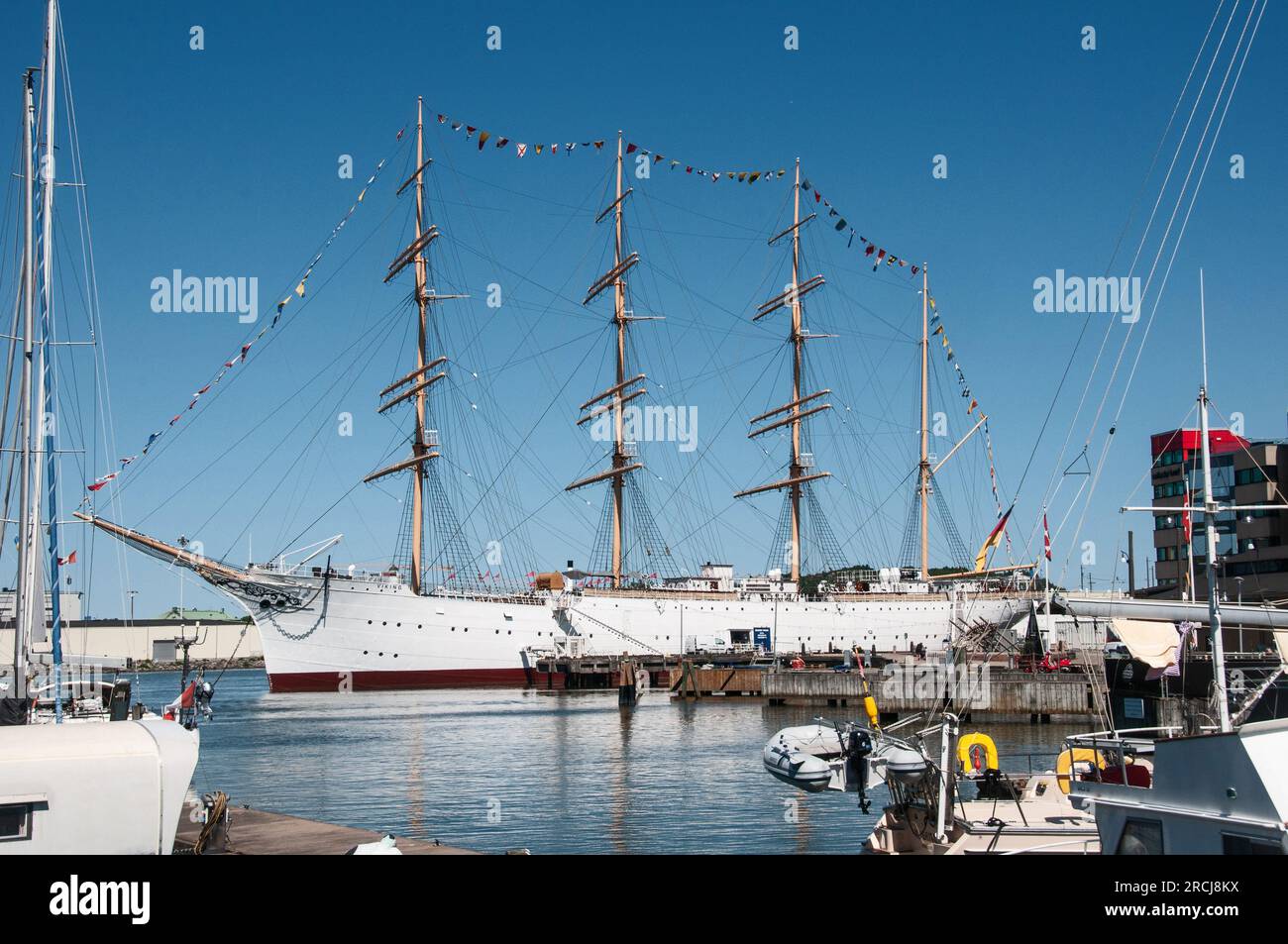 Around Gothenburg - Viking - Danish sailing ship Stock Photo - Alamy