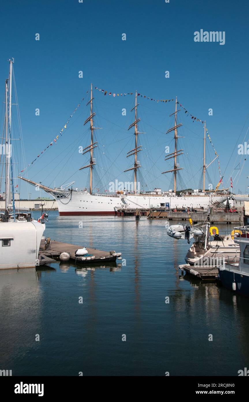 Around Gothenburg - Viking - Danish sailing ship Stock Photo - Alamy