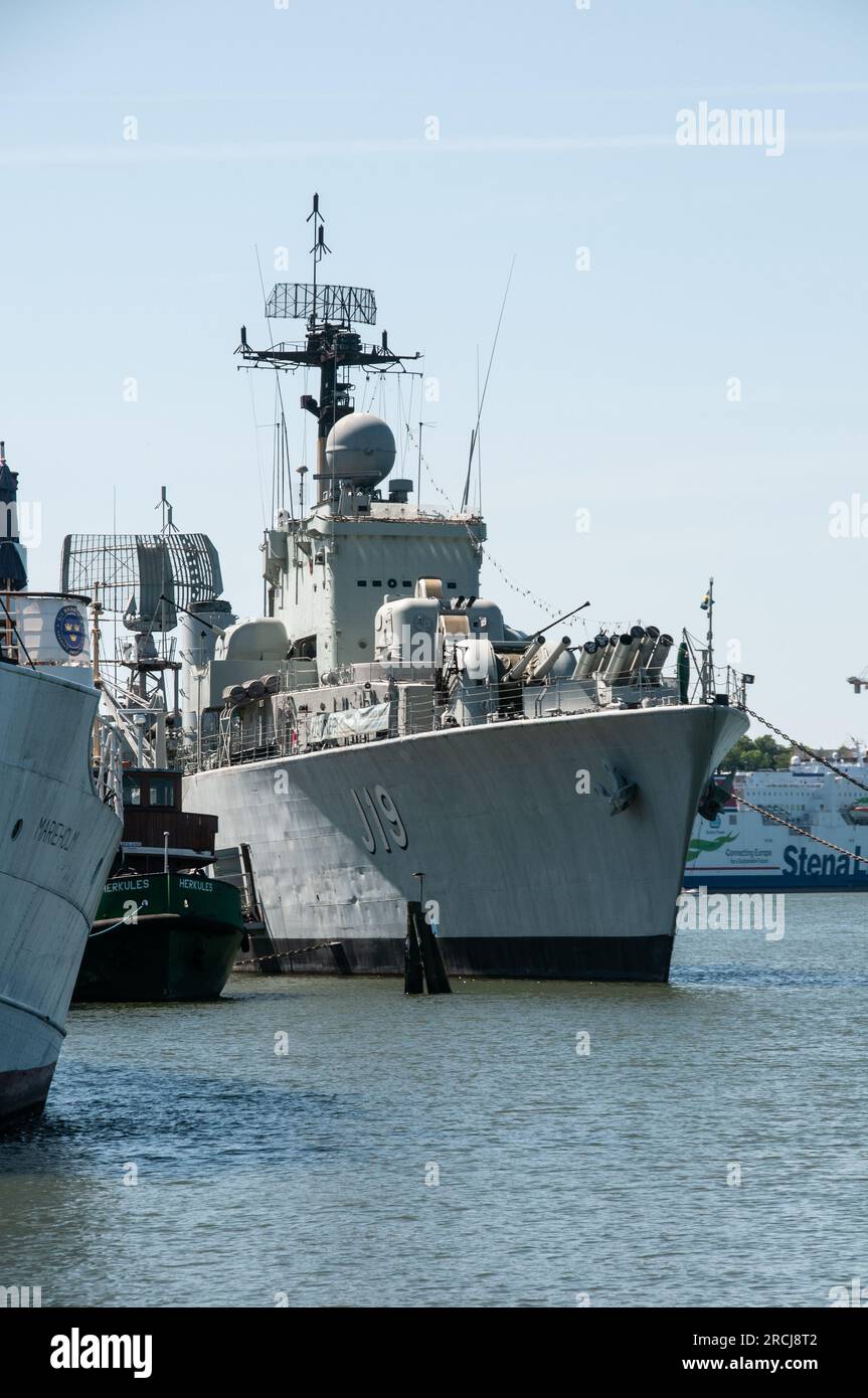 Around Gothenburg - J19 Halland-class destroyer Stock Photo - Alamy