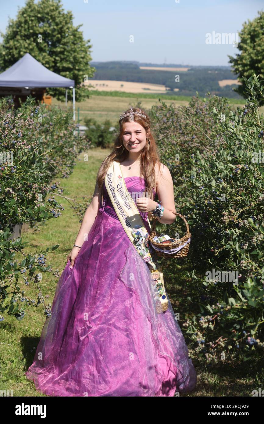 Langenwolschendorf, Germany. 15th July, 2023. The 4th Thuringian ...